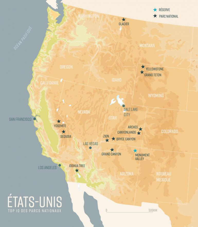 TOP 10 des grands parcs nationaux américains (USA) - Allibert Trekking