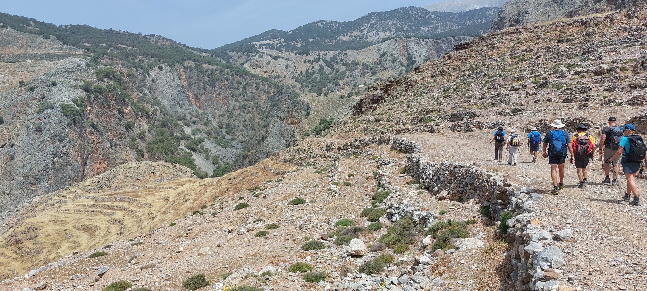 Trekking crete - Grande Bleue et montagnes Blanches - Randonnée - Grèce ...