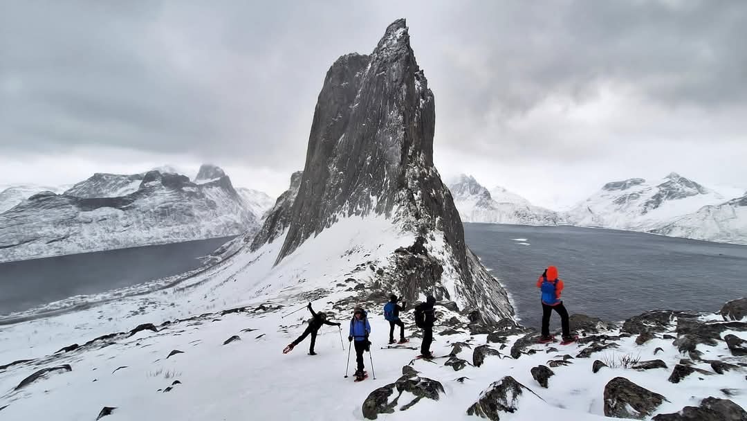 Raquettes ile de senja - Raquettes et aurores boréales sur l'île de ...